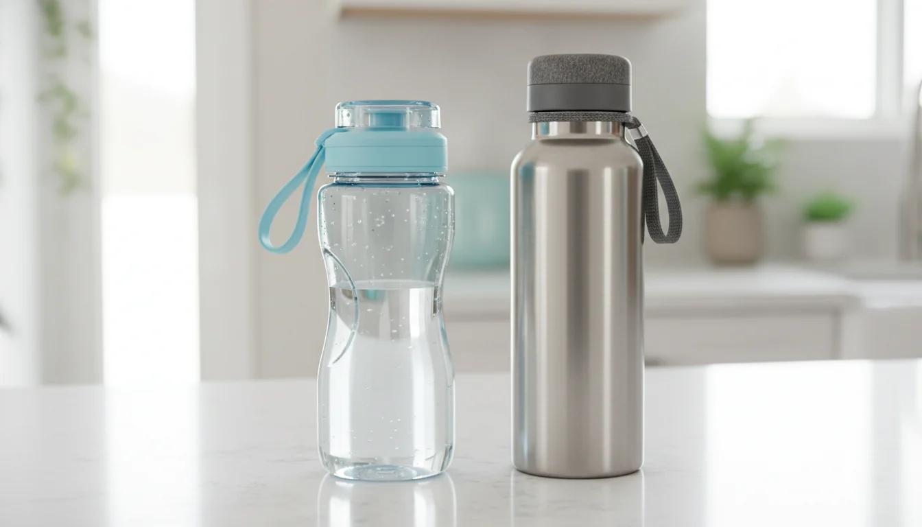 Plastic vs Stainless Steel Water Bottles